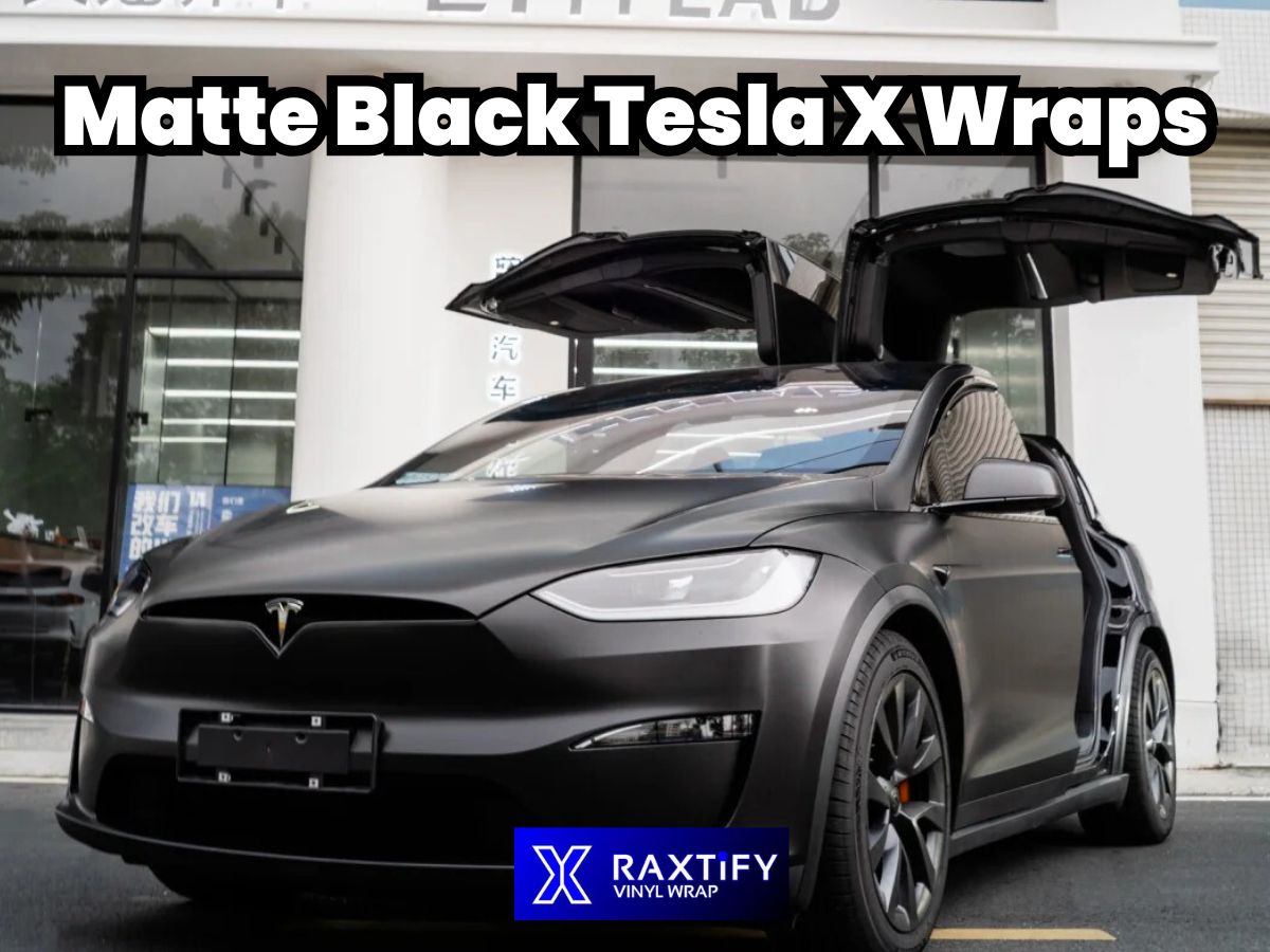 Matte Black Tesla X Wraps: Cost, Benefits & Style Inspiration – RAXTiFY