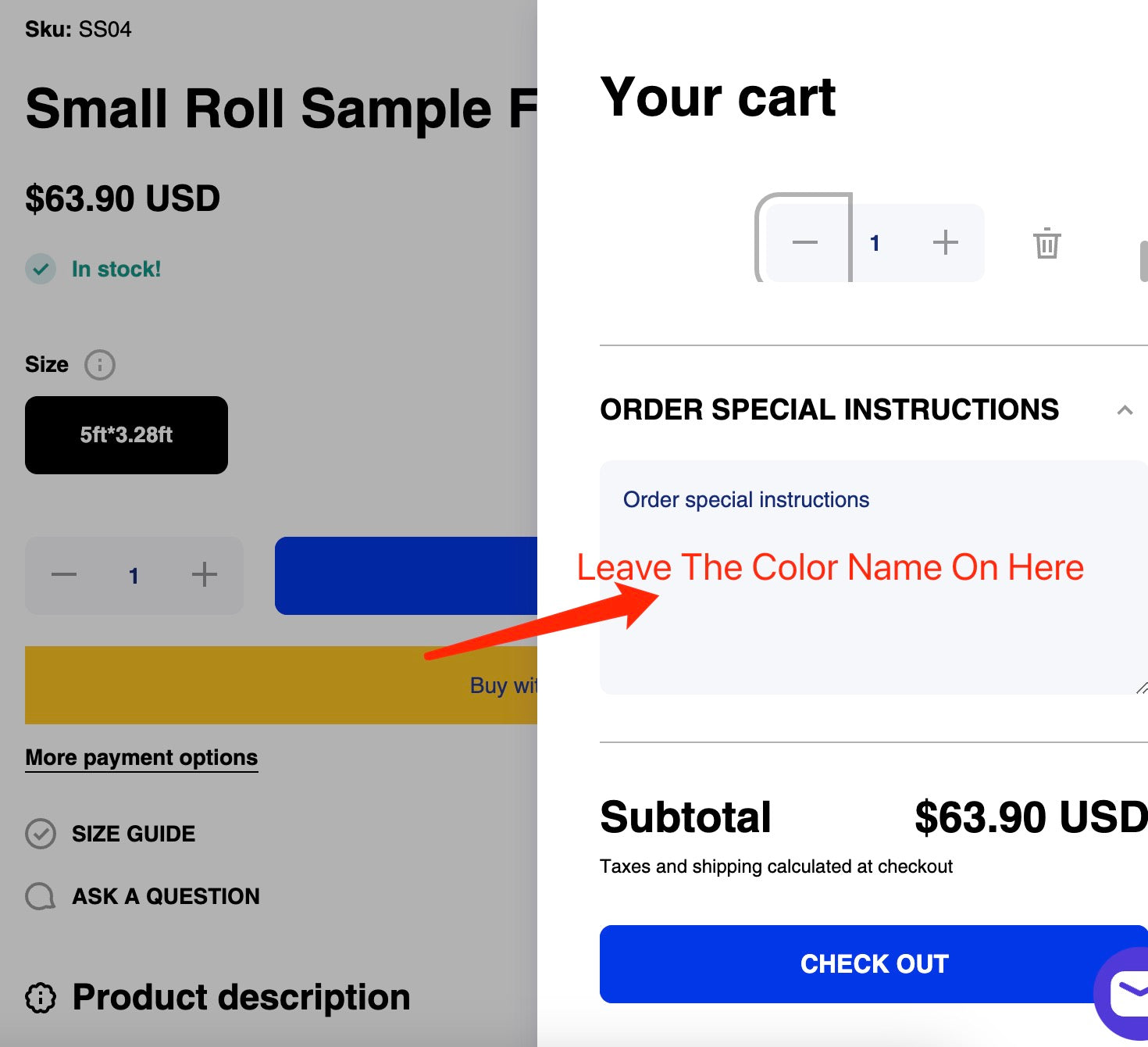 Small Roll Sample – RAXTiFY