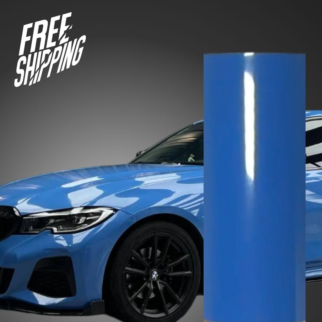 Gloss Laguna Blue Vinyl Car Wrap – RAXTiFY