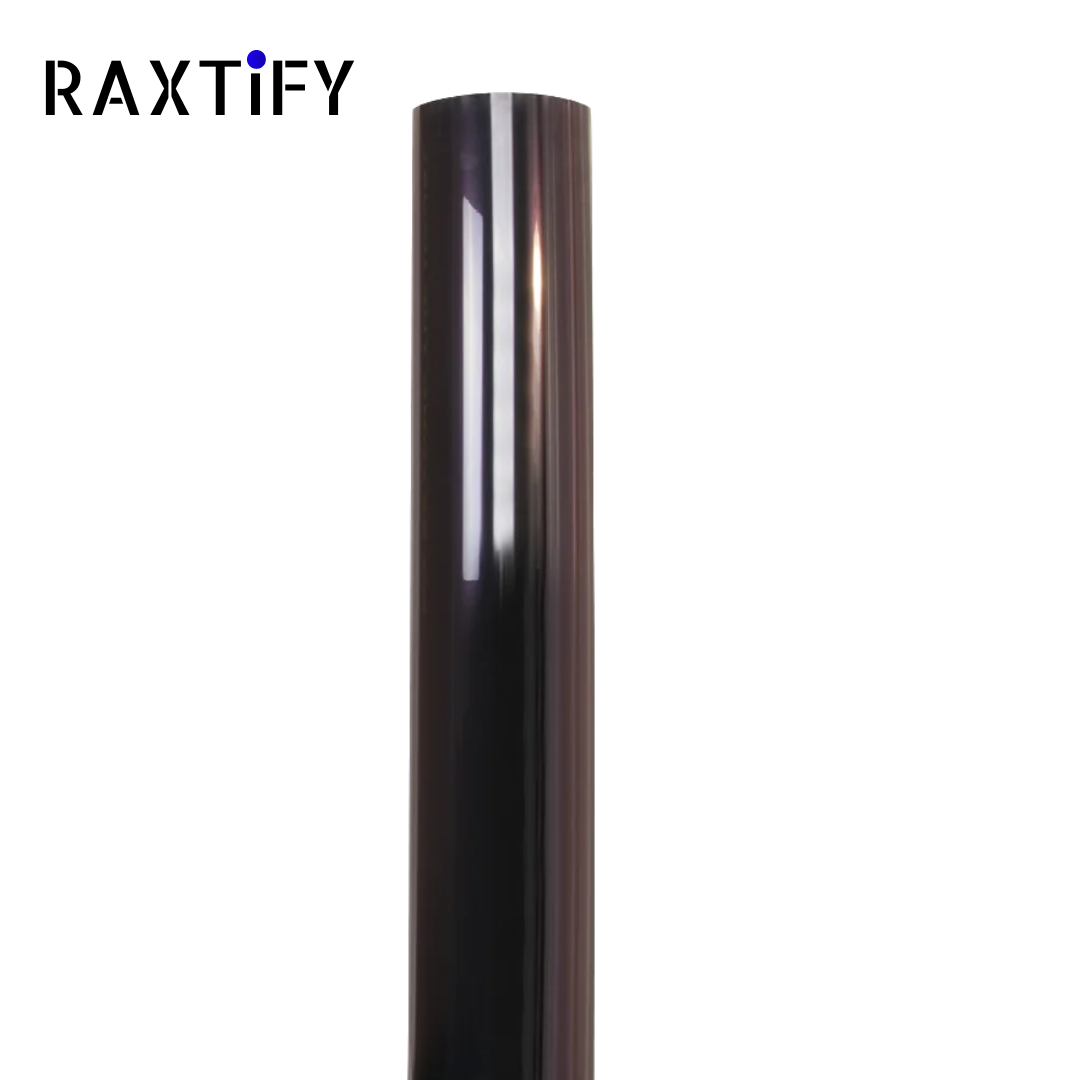 Color Shift Rainbow Drift Black Red Vinyl Wrap