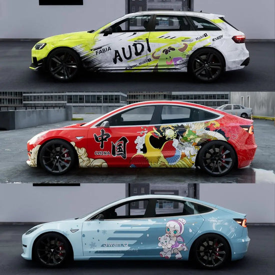 Custom Anime Vinyl Wrap – RAXTiFY