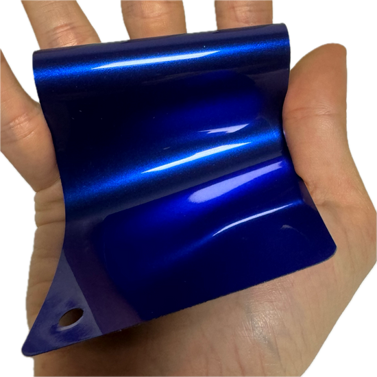 Gloss Metallic Deep Blue Vinyl Wrap