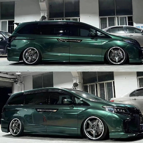 Gloss Metallic Forest Green Car Wrap – RAXTiFY
