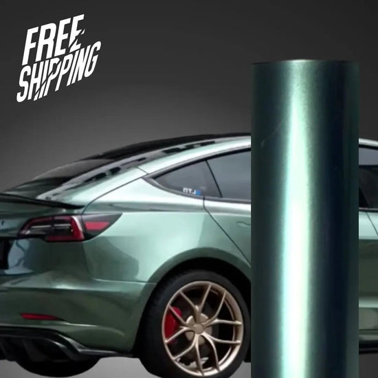Gloss Metallic Sage Green Vinyl Wrap – RAXTiFY