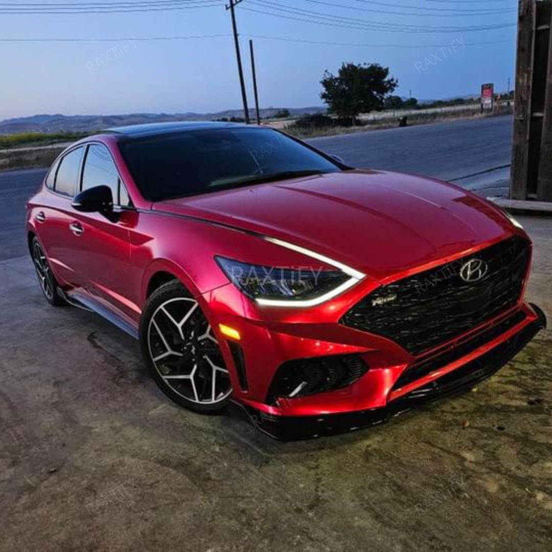 Gloss Metallic Vampire Red Vinyl Wrap