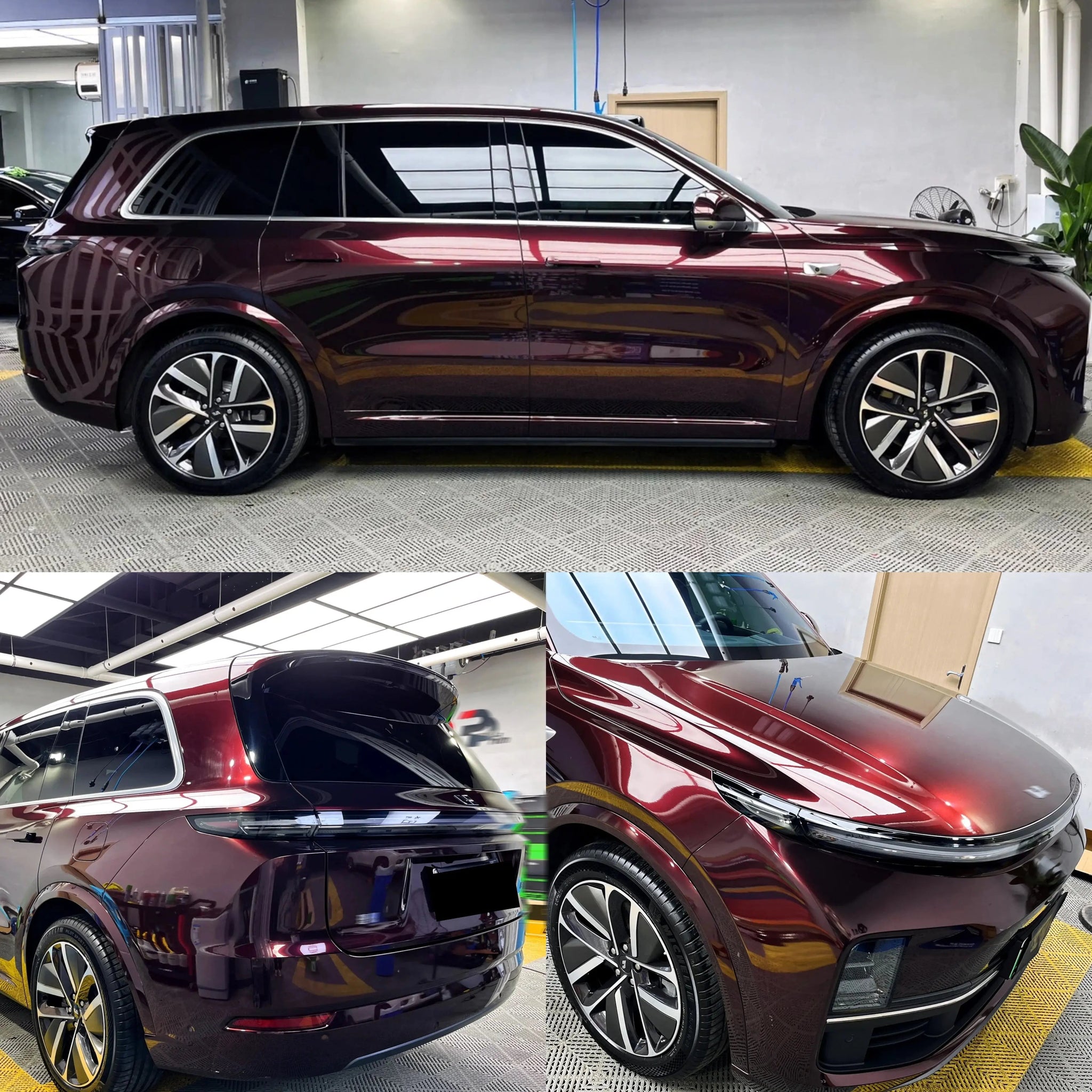 Gloss Metallic Black Rose Vinyl Car Wrap – RAXTiFY