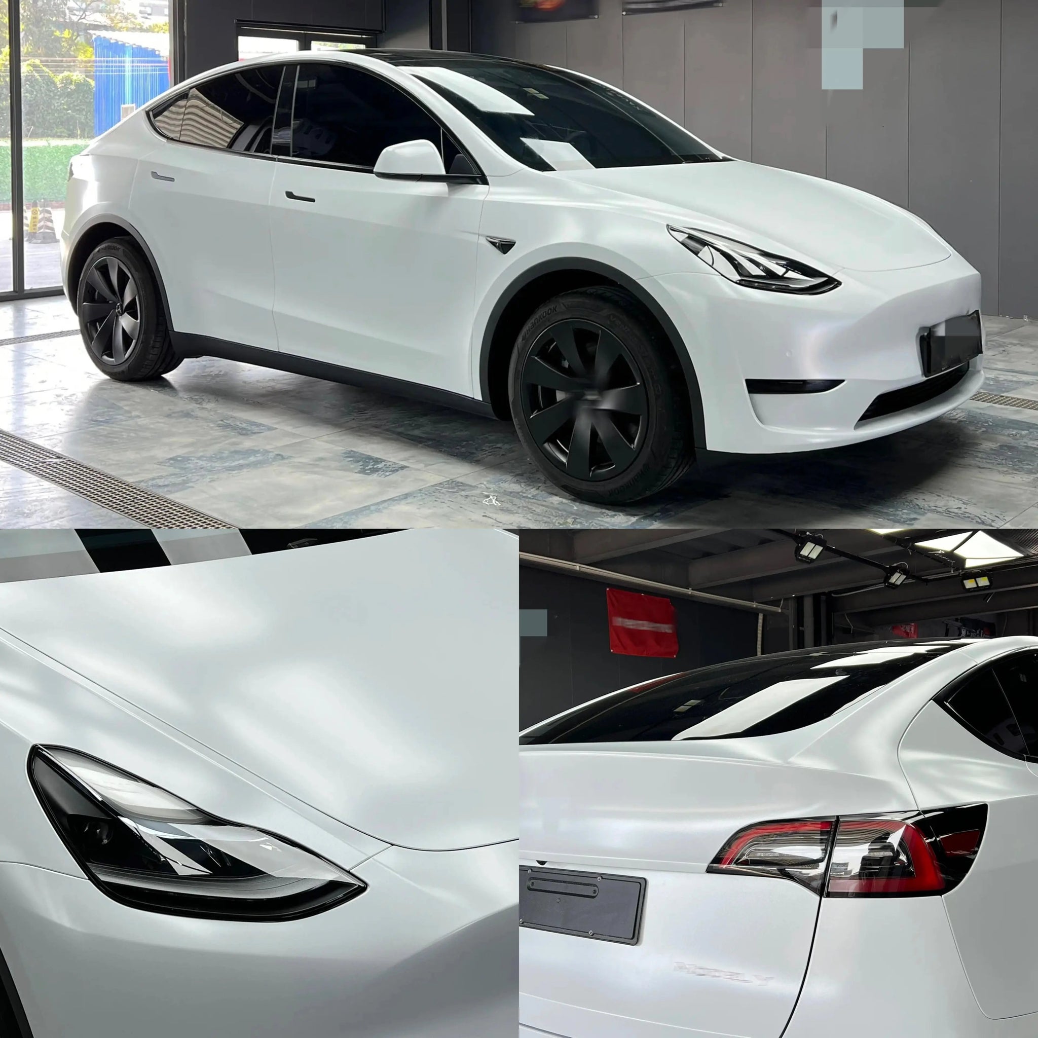 Satin Metallic Pearl White Vinyl Car Wrap – RAXTiFY