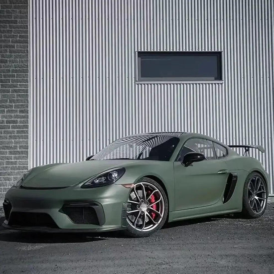 Matte Army Green Vinyl Car Wrap – RAXTiFY
