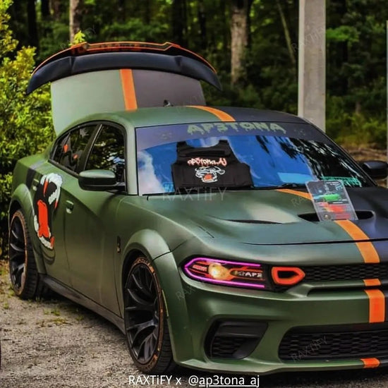 Matte Army Green Vinyl Car Wrap – RAXTiFY