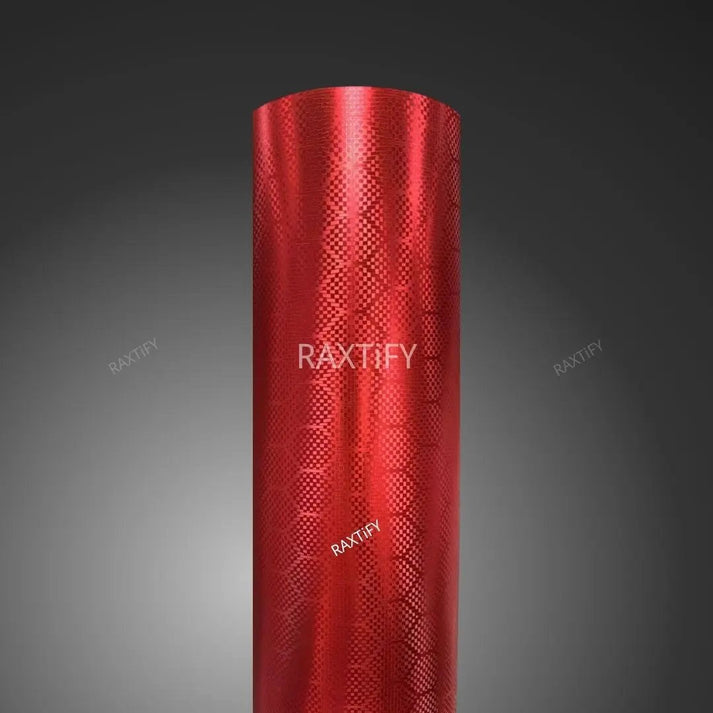 Matte Honeycomb Carbon Fiber Red Vinyl Wrap – RAXTiFY