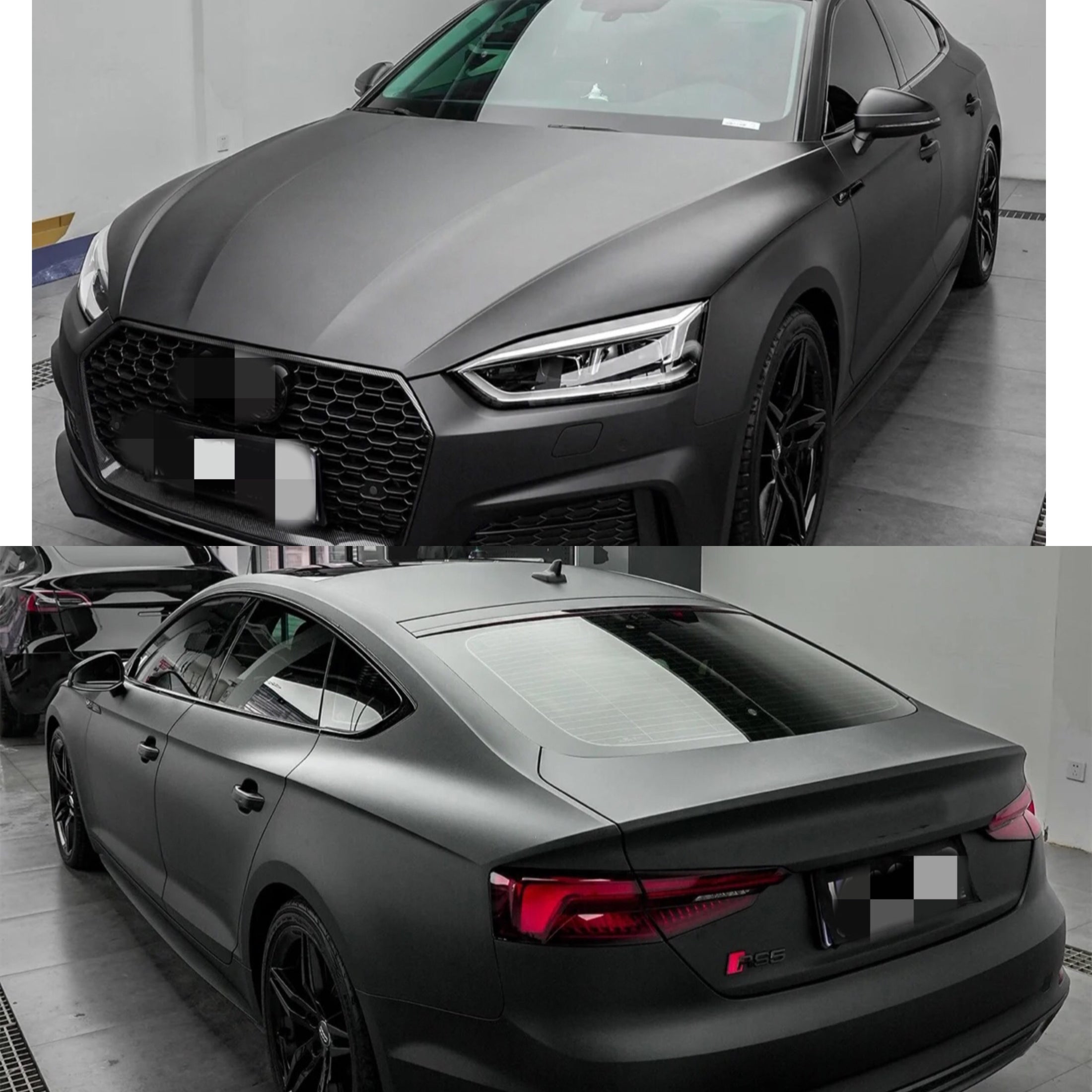 Matte Satin Black Vinyl Wrap