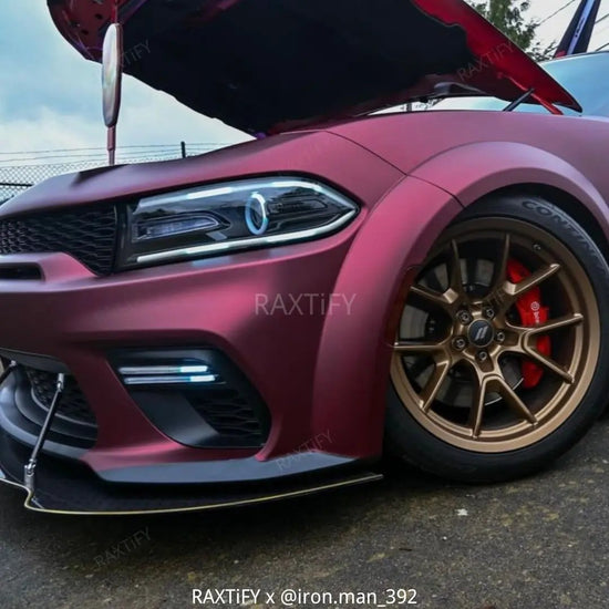 Satin Chrome Silk Oxide Red Vinyl Car Wrap – RAXTiFY