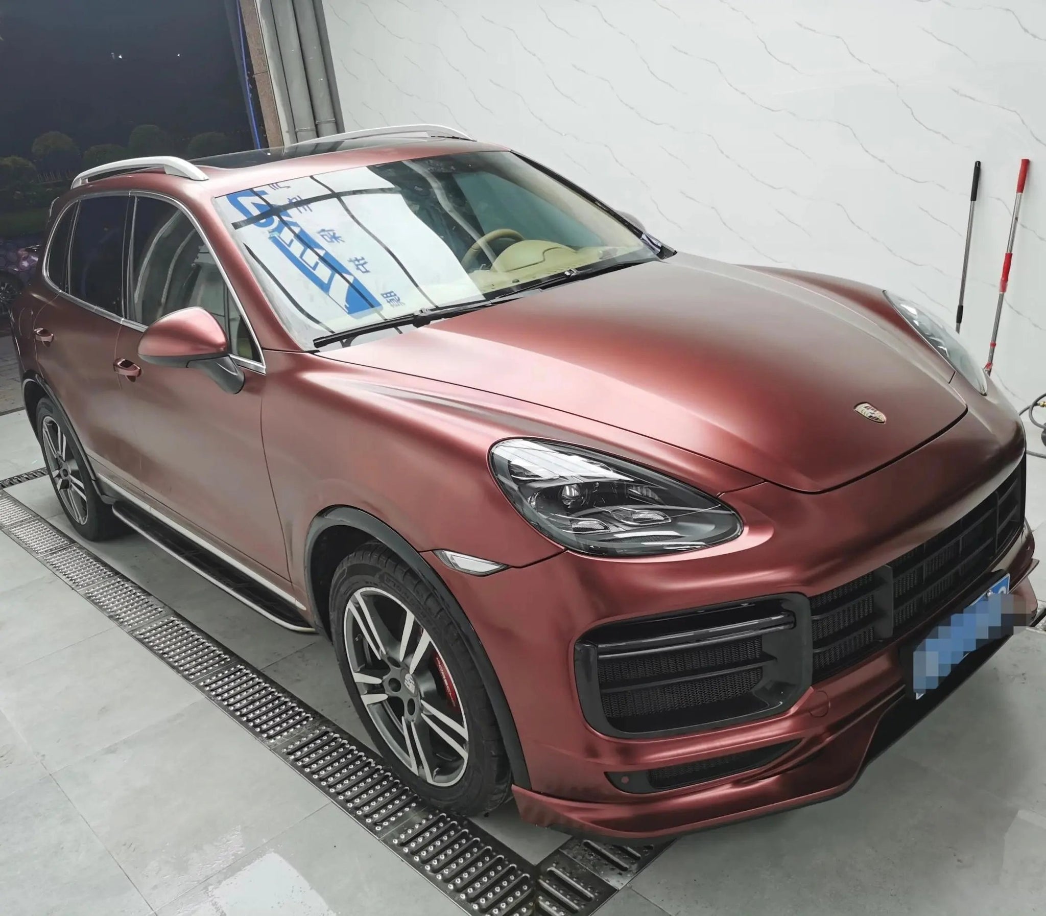 Satin Metallic Wine Red Vinyl Wrap – RAXTiFY