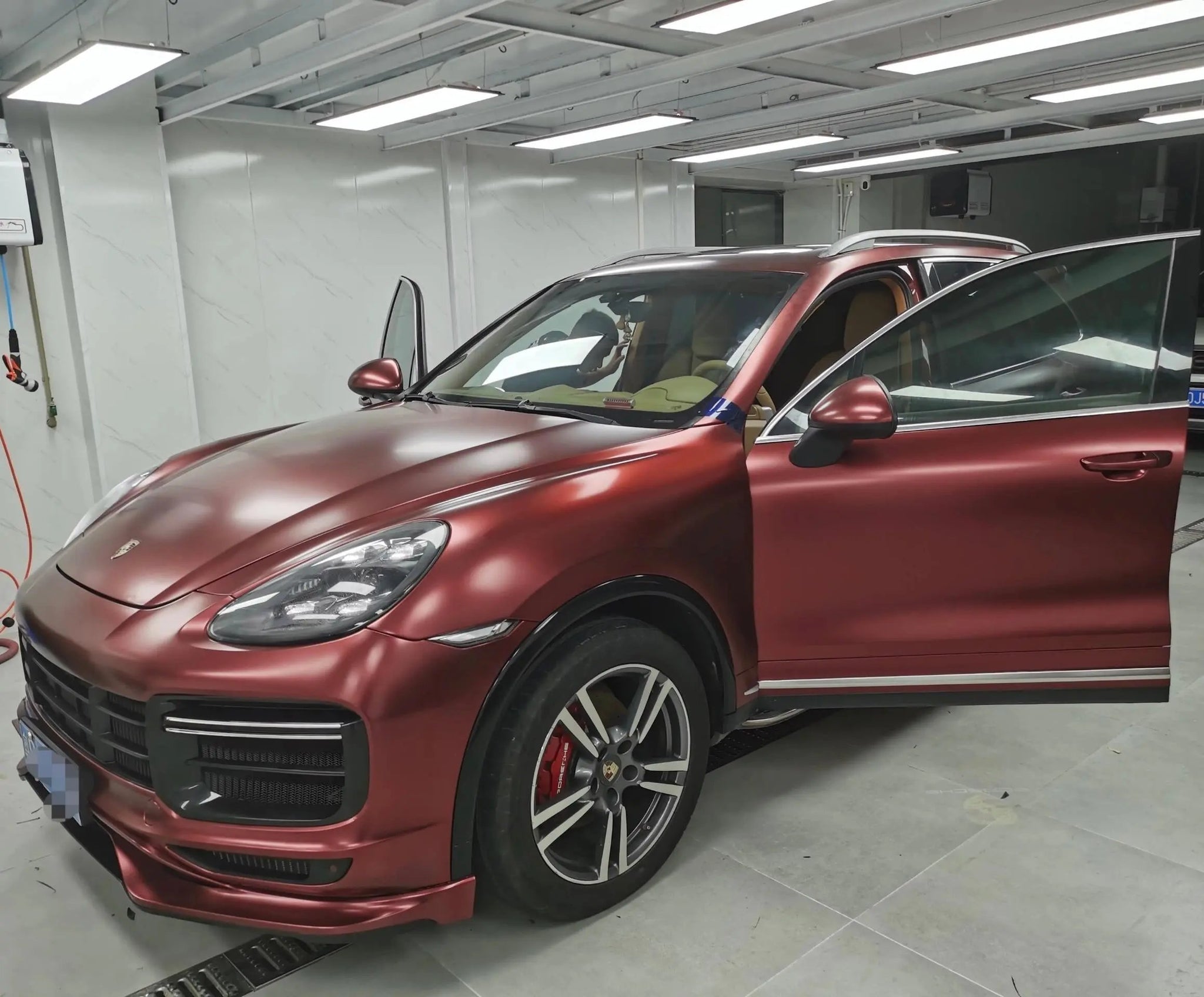 Satin Metallic Wine Red Vinyl Wrap – RAXTiFY