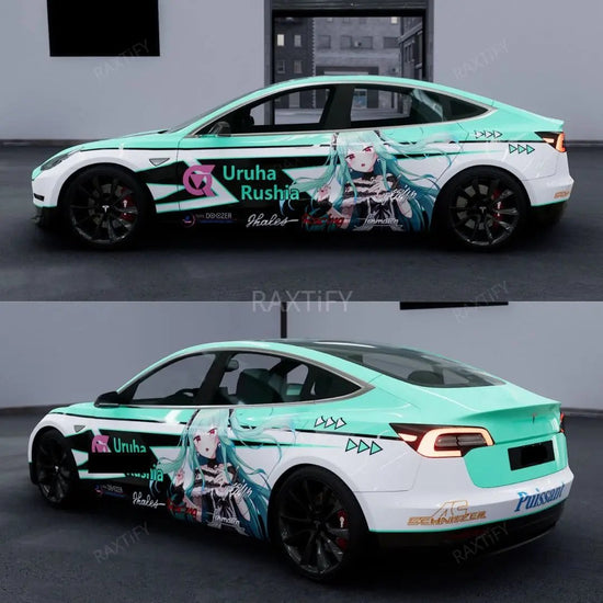 Custom Anime Vinyl Wrap – RAXTiFY