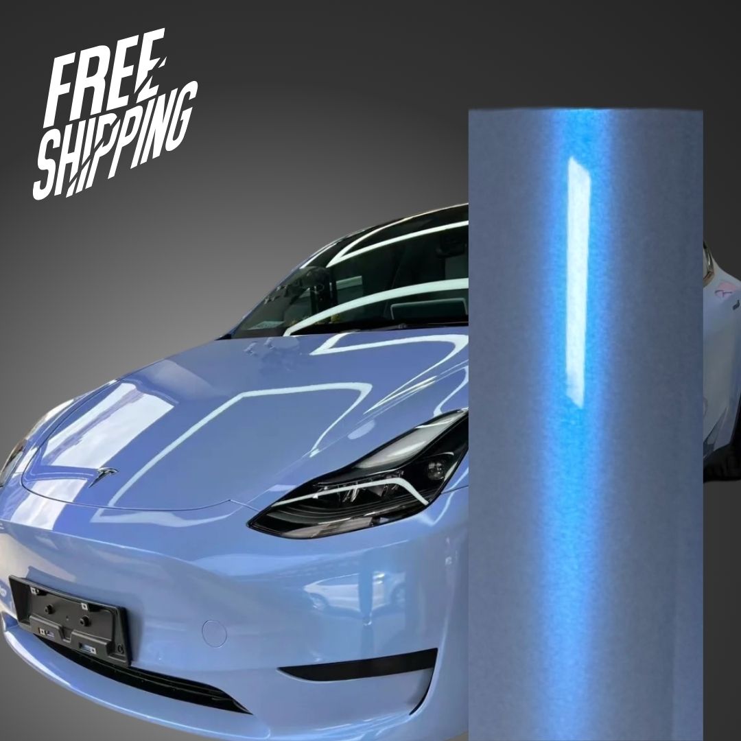 Color Shift Candy Blue Vinyl Wrap – RAXTiFY